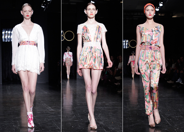 Zoom na passarela do primeiro desfile da Pat Bo - Harper's Bazaar ...